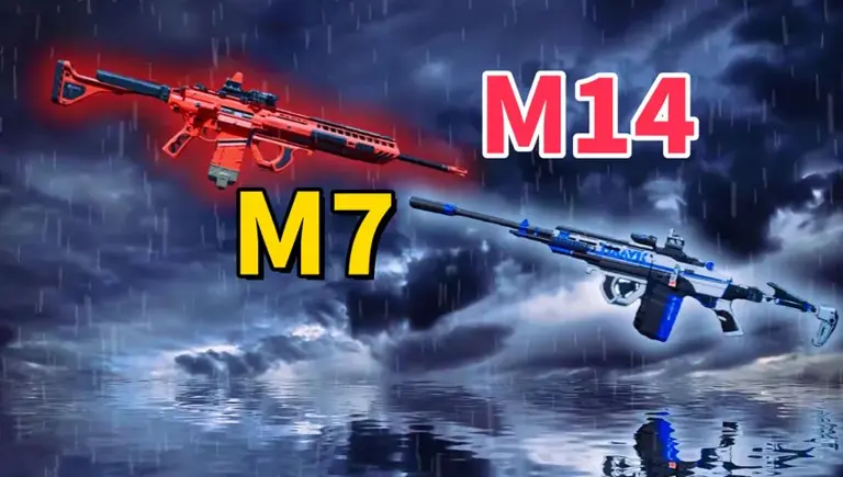 三角洲行动：M7和M14两把T0武器，实战谁更强?