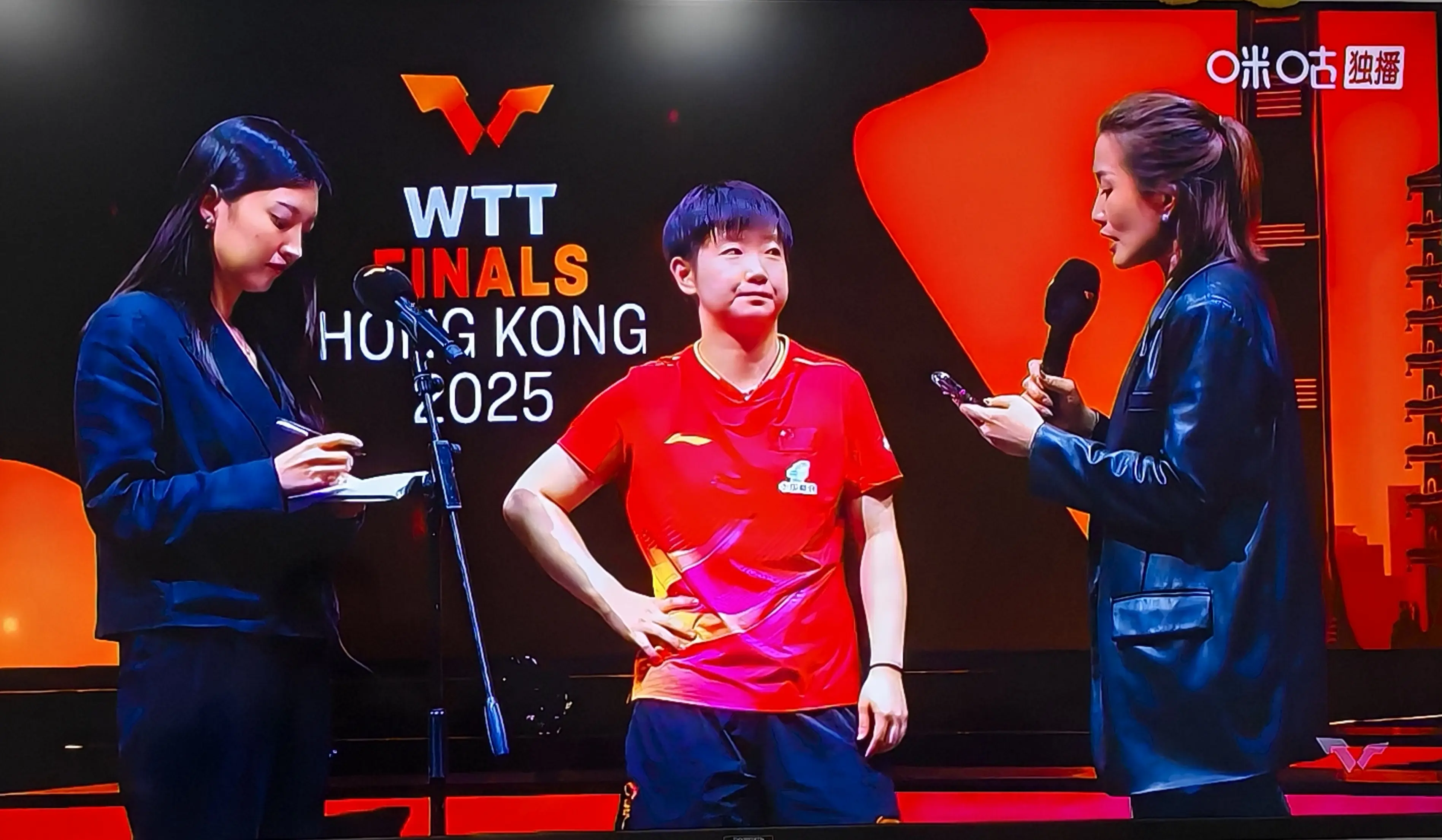 CCTV调整!WTT总决赛第4日：孙颖莎或一天3赛，王楚钦再战松岛