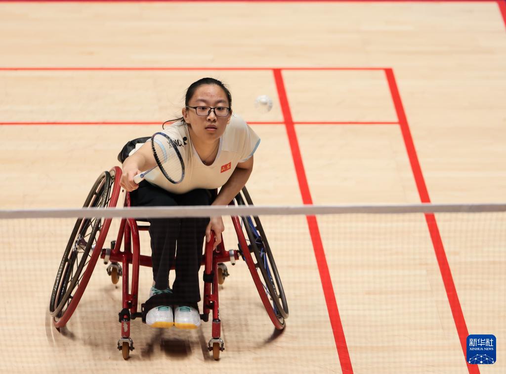 全国残特奥会——羽毛球WH1女子单打赛况