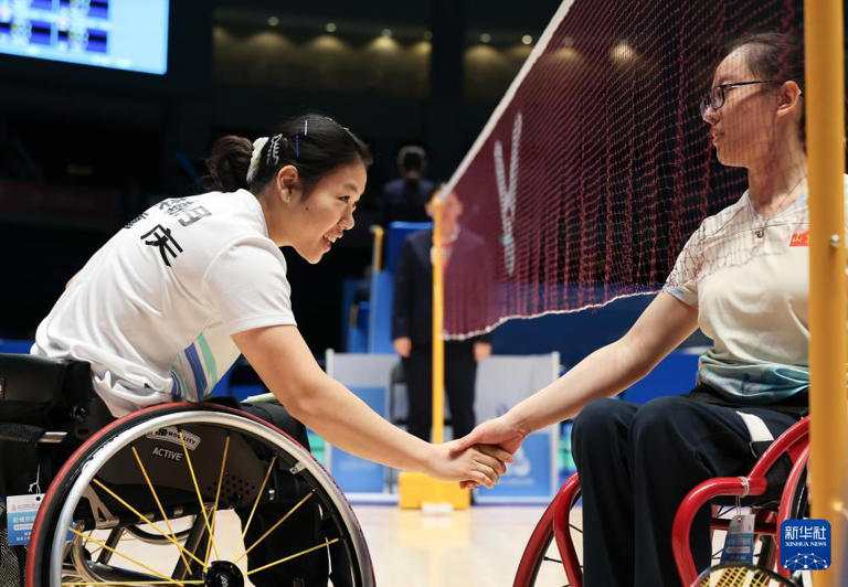 全国残特奥会——羽毛球WH1女子单打赛况