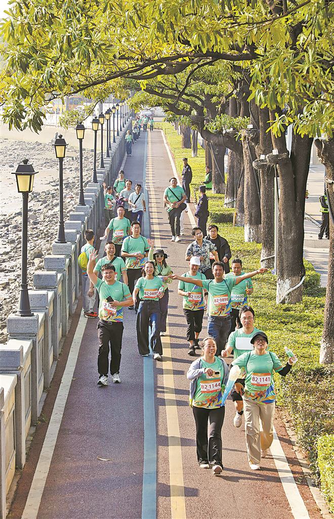 4500人漫步道滘碧道 文体旅融合解锁水乡多元魅力