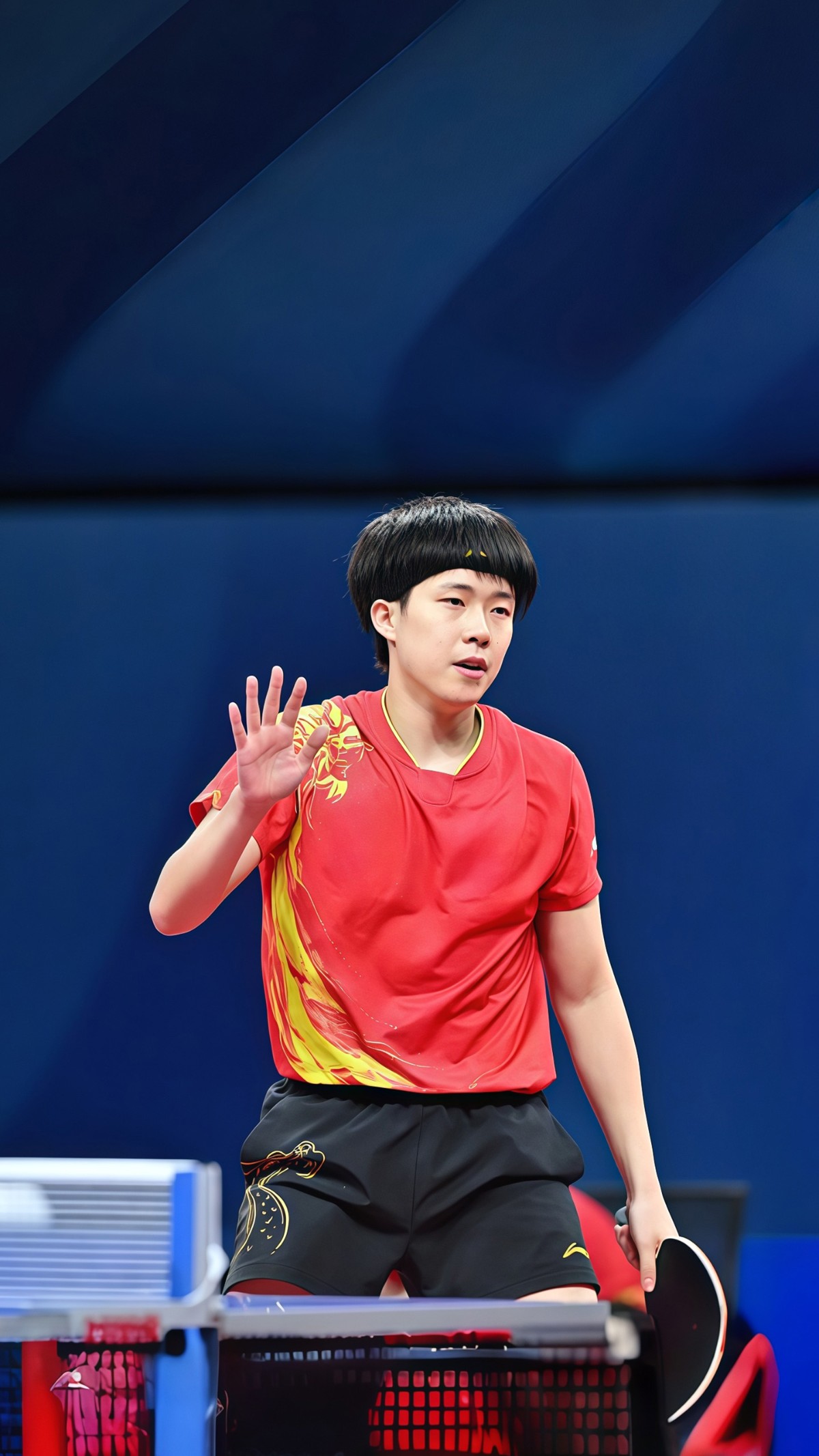 王楚钦因伤退赛!