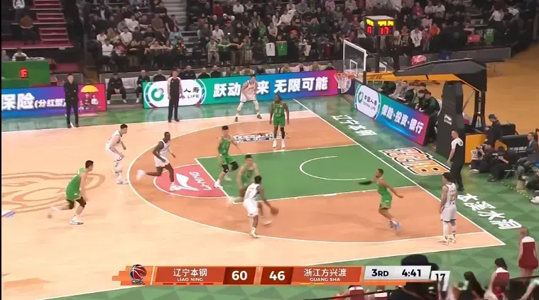 威尔斯贡献30+7胡金秋空砍24分 辽宁大胜广厦迎两连胜