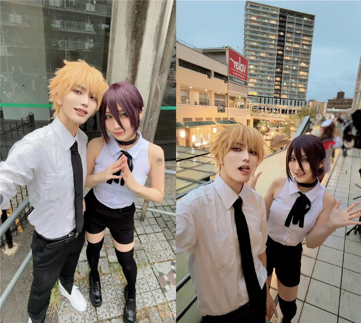 蕾塞和电次有了幸福的结局? Coser夫妻推出了《电锯人》作品