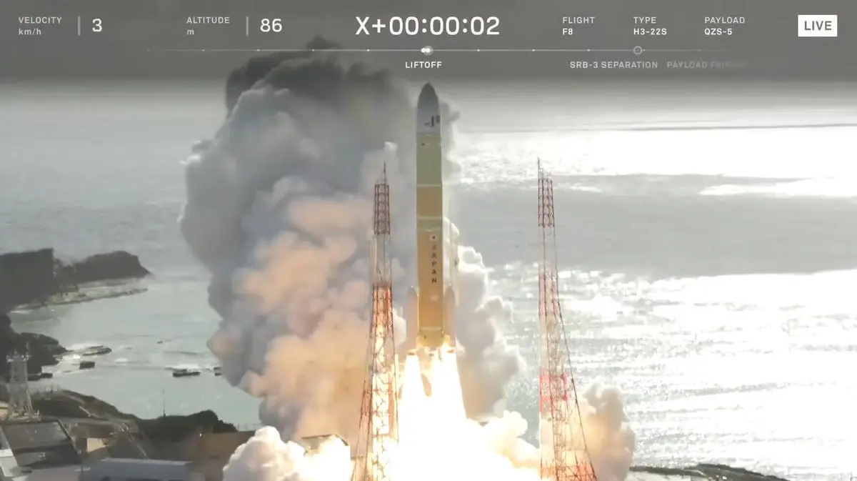 日本H3火箭再折戟! 二级发动机突然熄火，航天自主梦碎当场