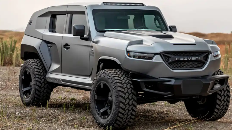 全新Rezvani Tank预告图发布! 造型炸裂，于26年1月份亮相