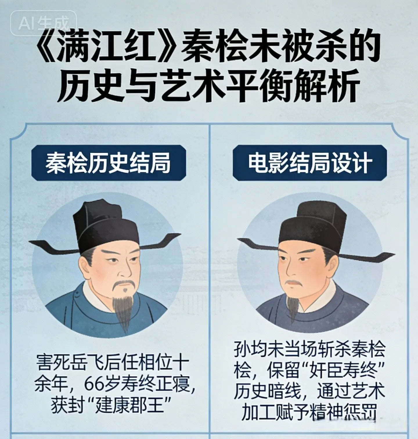 诛心为上，留恶为证：《满江红》不杀秦桧的深层考量