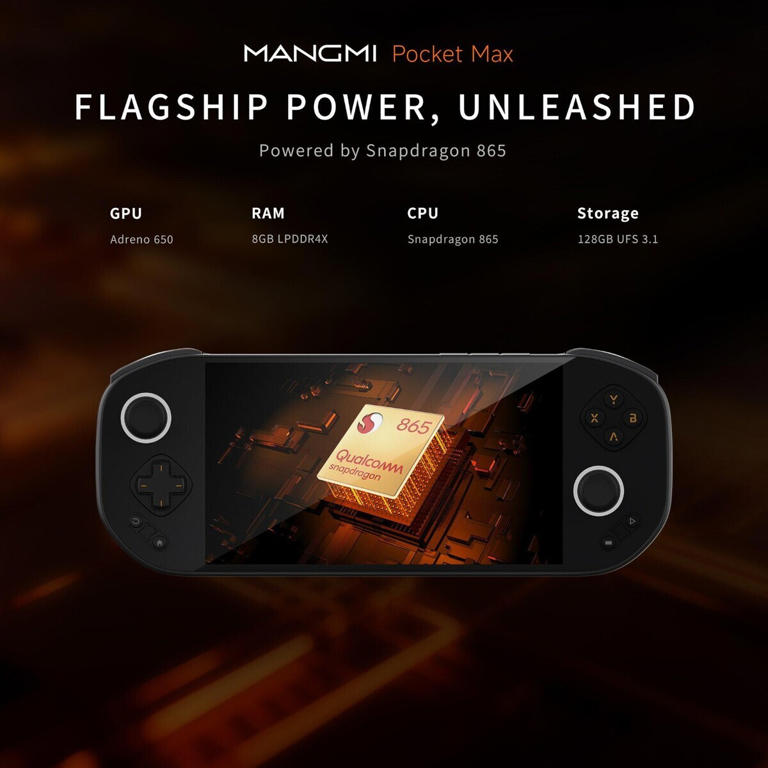 芒米Pocket Max掌机模块化设计曝光：可更换十字键与ABXY键