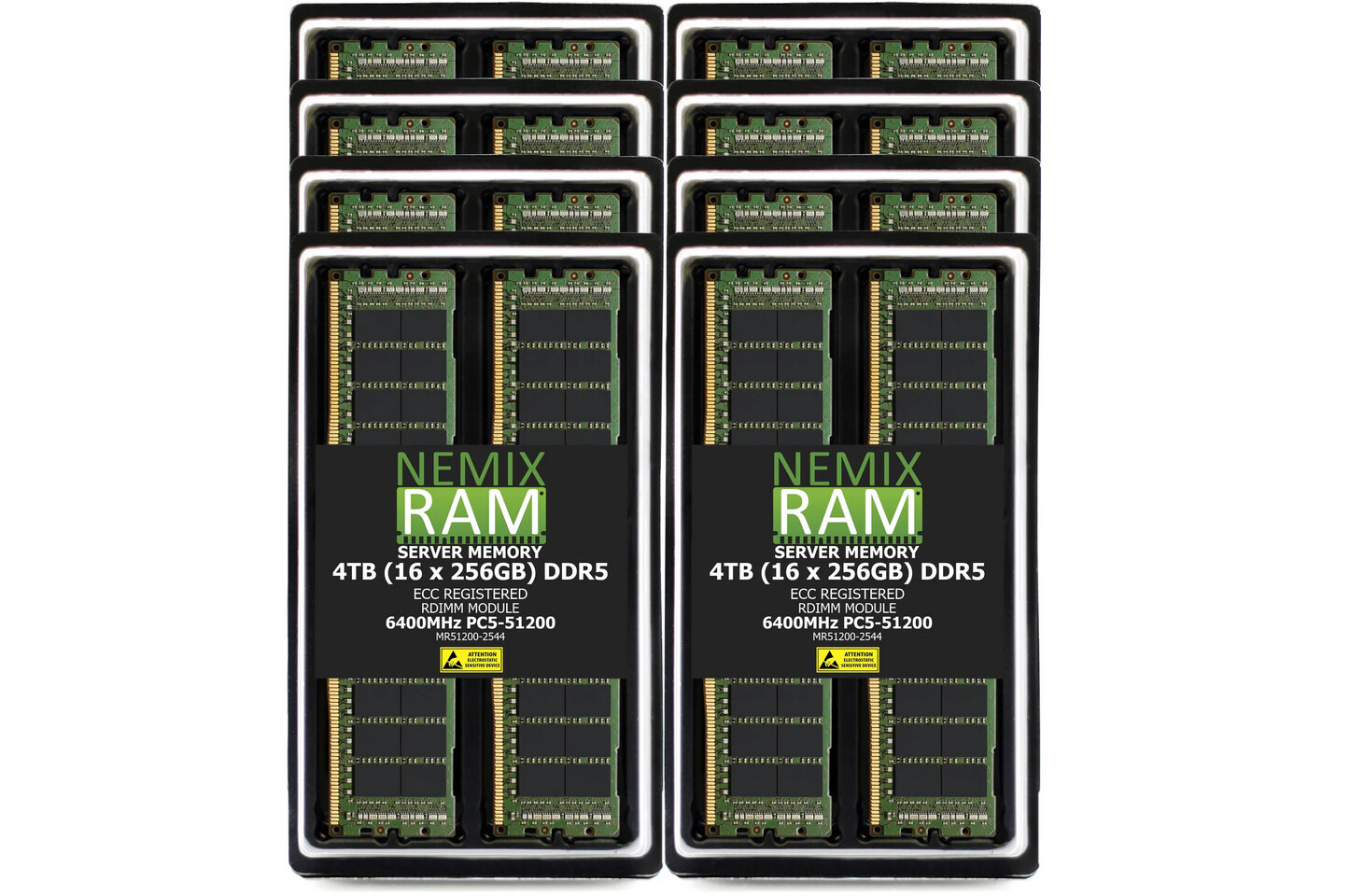 4TB DDR5 ECC RDIMM内存套装标价逾7万美元