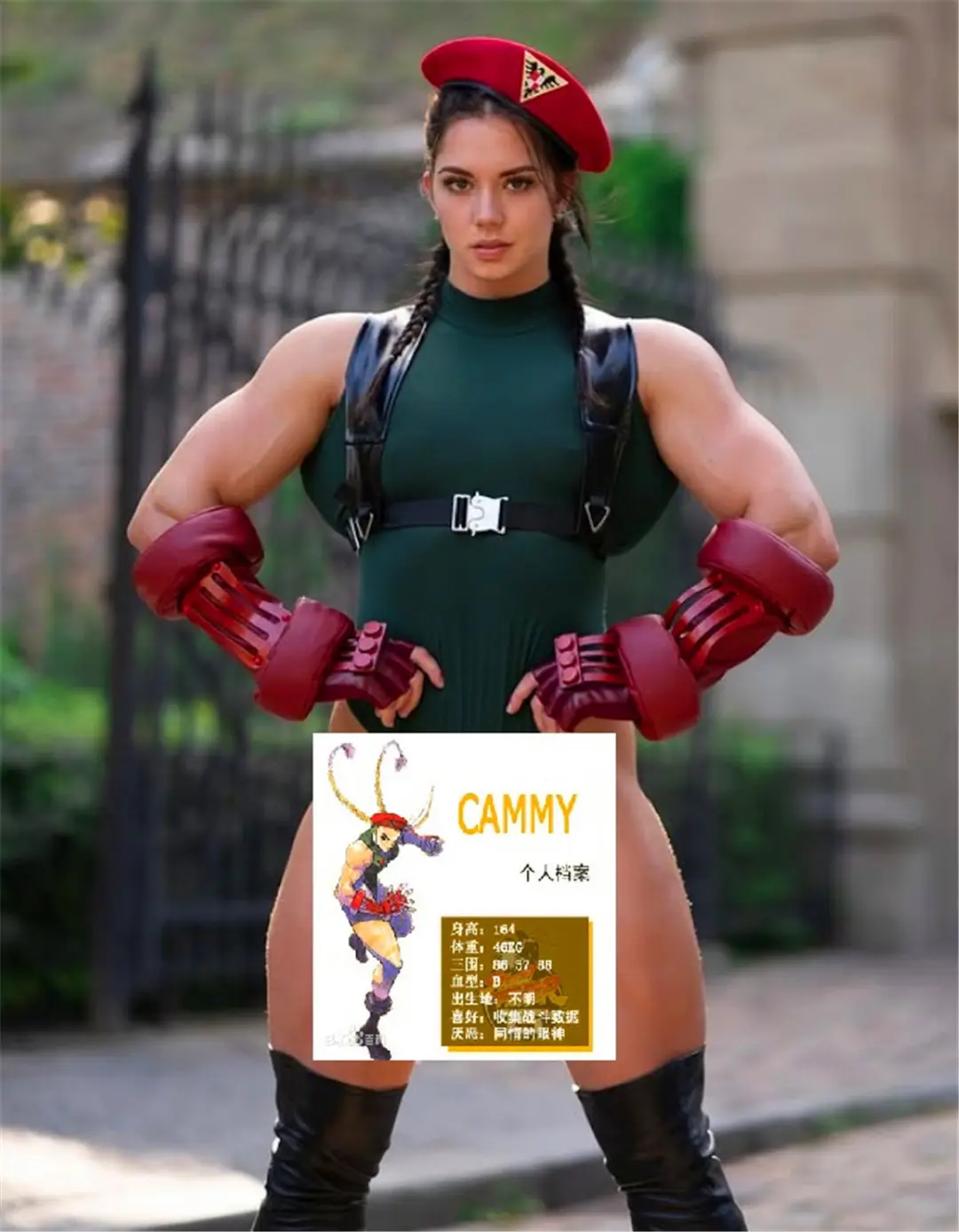 又壮又美，俄罗斯Coser神还原《街头霸王》嘉米怀特经典造型