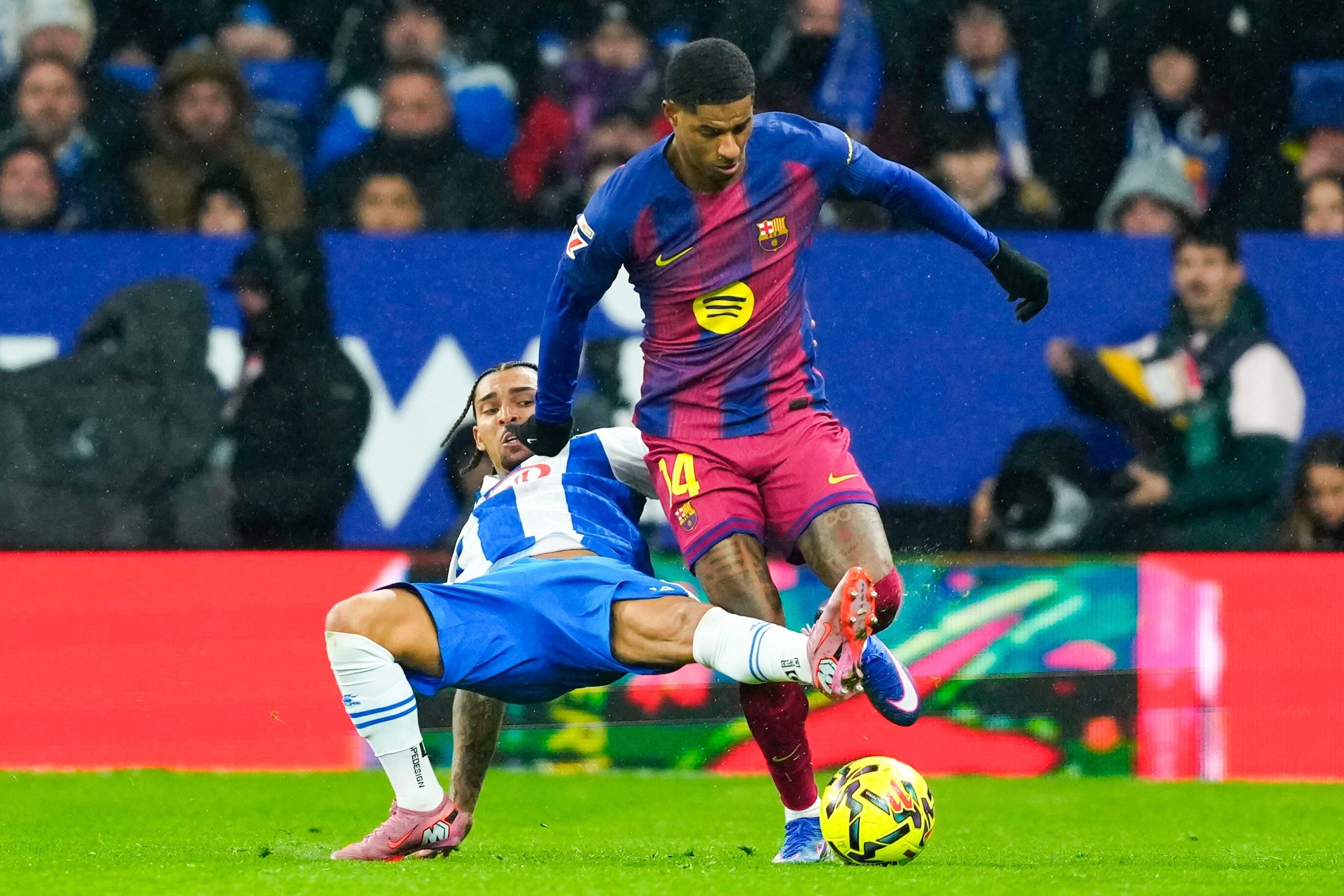 阿斯：巴萨还未决定是否买断拉什福德，但他留队可能性很小