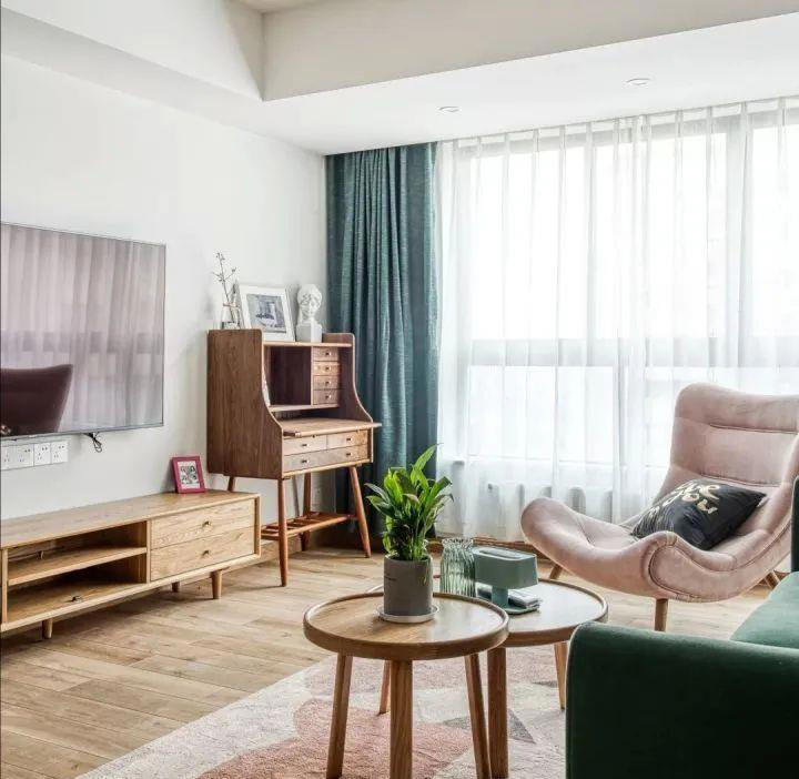 112平浪漫清新北欧风，进门就有惊艳感