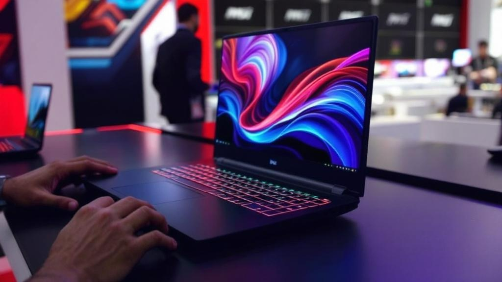 MSI在CES 2026展示全新商务笔记本设计