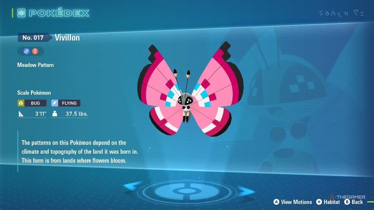 《宝可梦传说：Z-A Mega维度》中的最强虫属性宝可梦