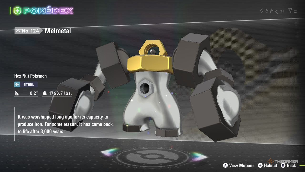 《宝可梦传说：Z-A》中最强的钢系宝可梦 - Mega Dimension