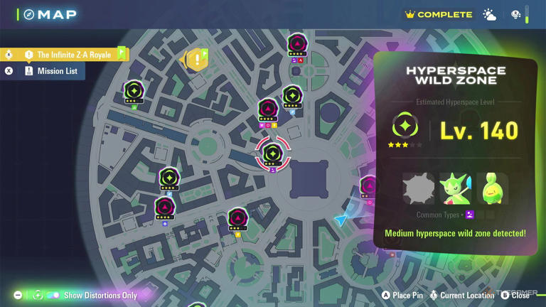 如何在《宝可梦传说：Z-A》中找到并进化千针鱼 - Mega Dimension