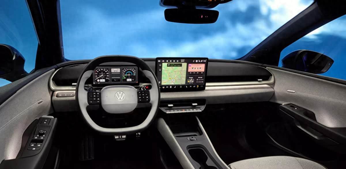 大众ID.Polo内饰官图发布，上半年上市，约合人民币20万元起