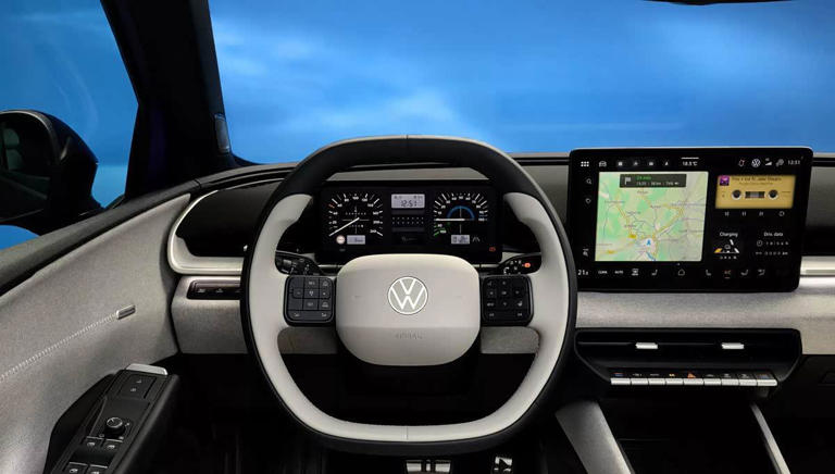 大众ID.Polo内饰官图发布，上半年上市，约合人民币20万元起