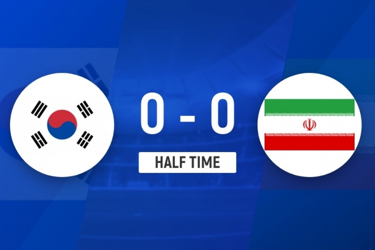 半场-韩国U23暂0-0伊朗U23 金泰元进球被吹姜尚润伤退