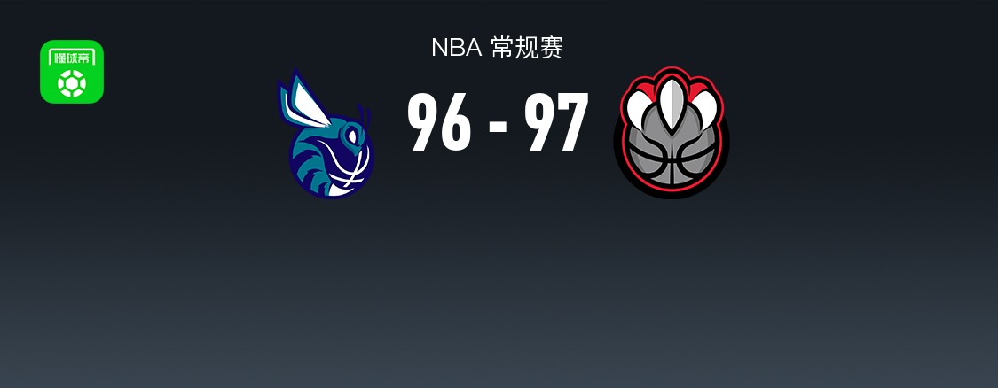 NBA战报：猛龙97-96险胜黄蜂取NBA3连胜，RJ-巴雷特28+7+1
