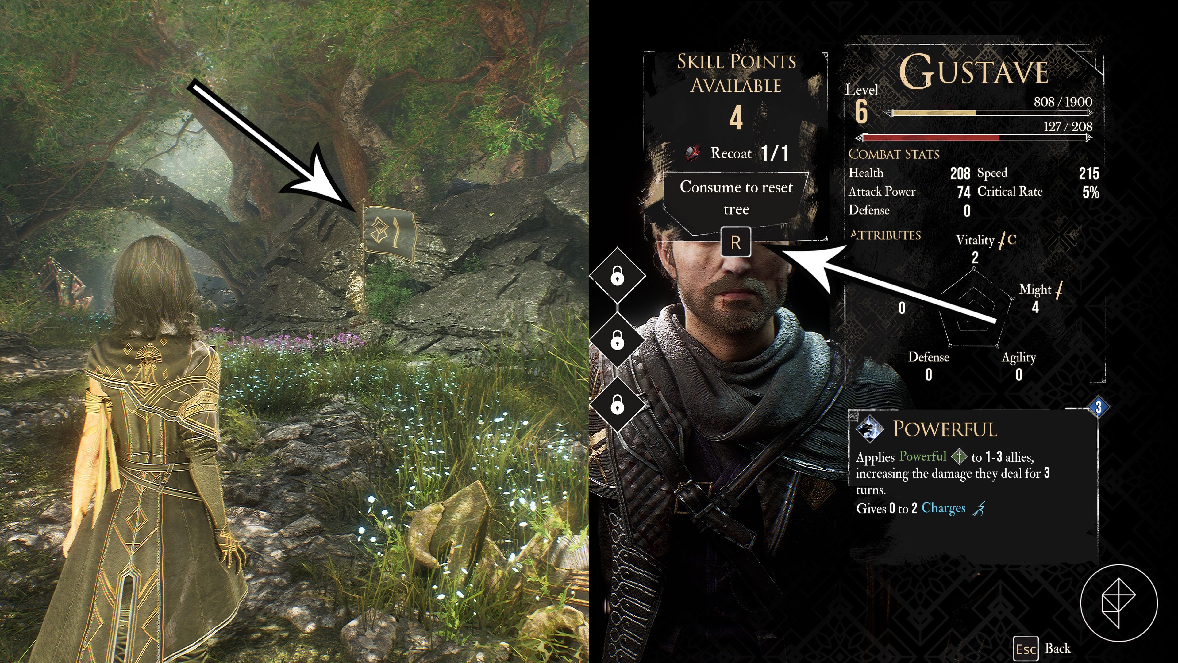 《漆黑之境：远征 33》如何重置属性（洗点）