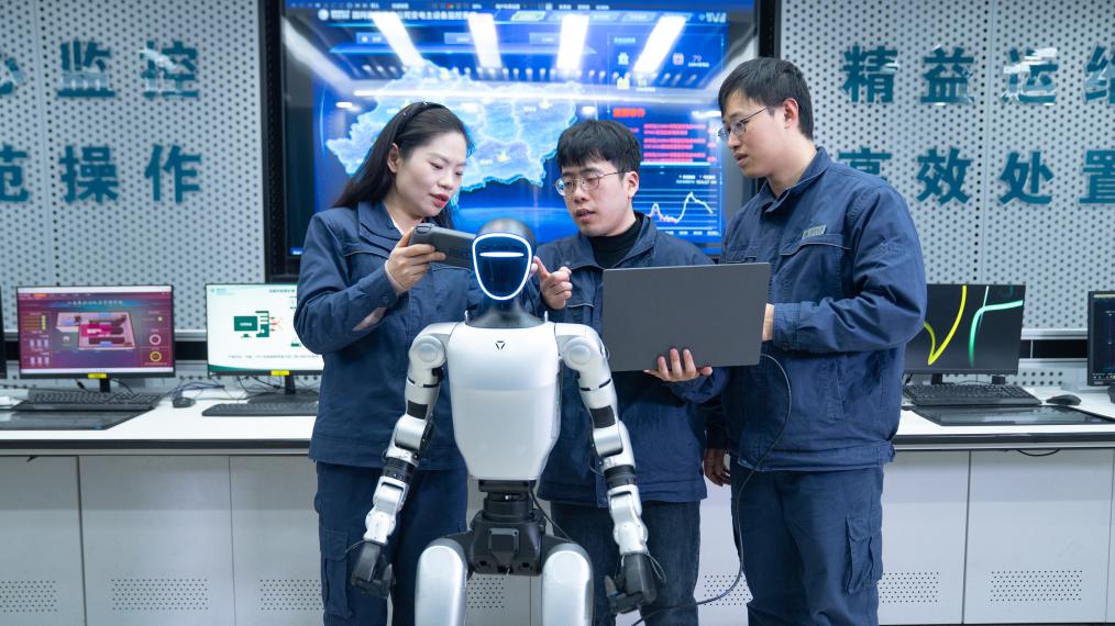 特写：保电岗来了位“新同事”