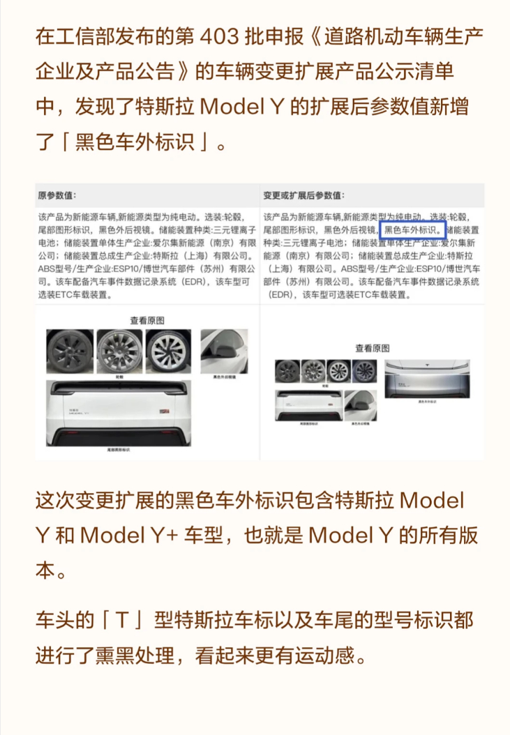 Model Y 黑标版来袭，熏黑车标 + 17% 低首付，月供 2718
