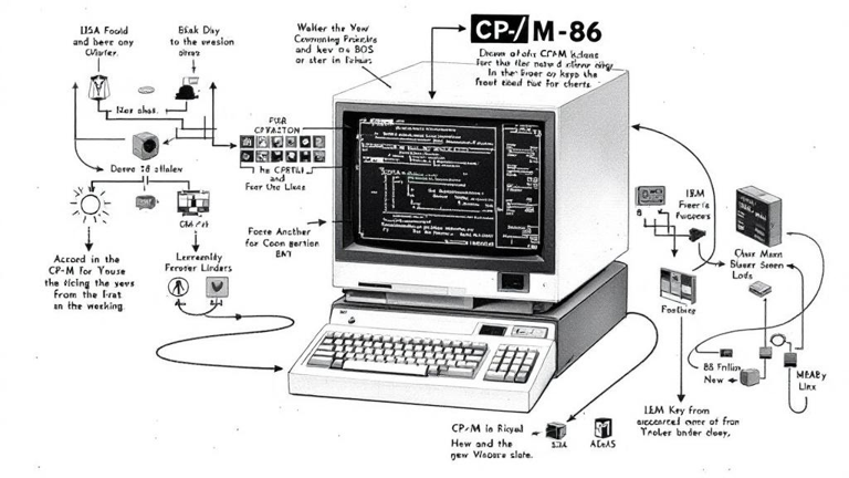 CP/M-86延迟交付如何让微软获得王国钥匙
