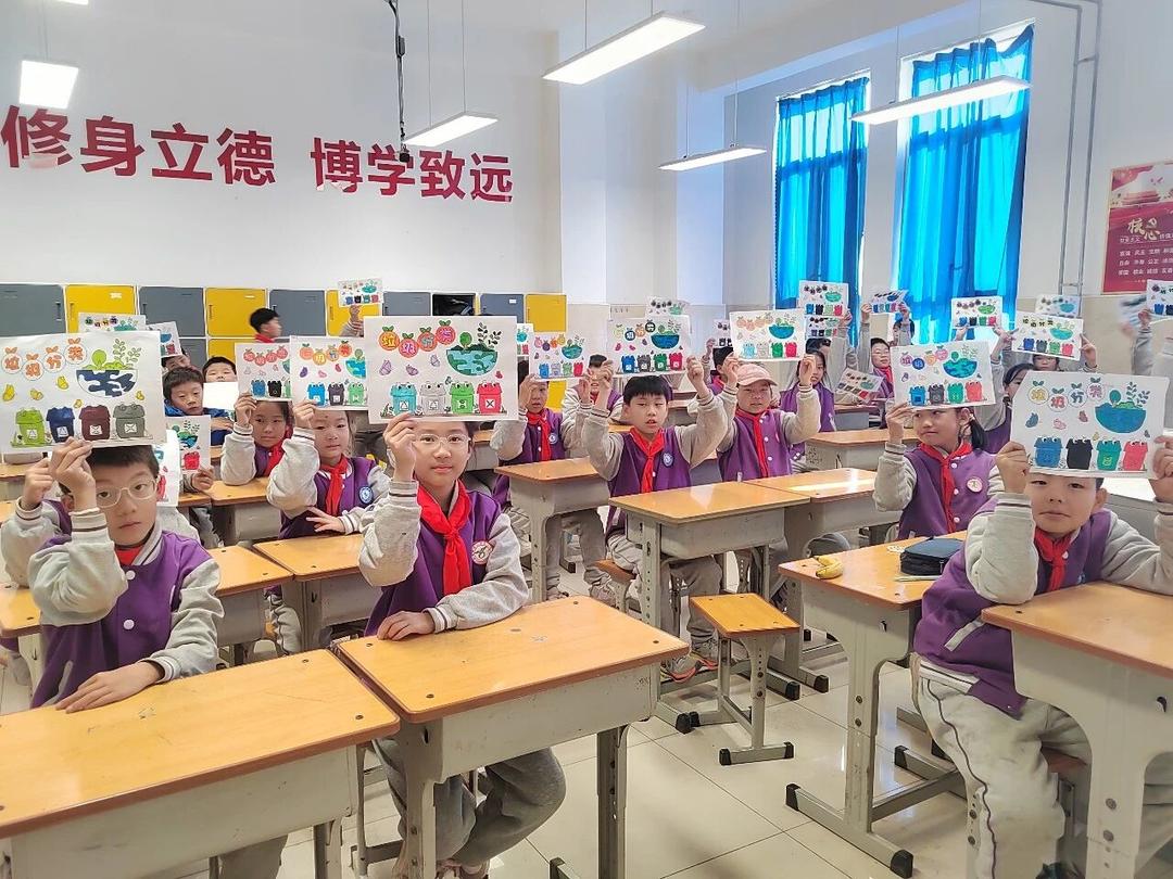 垃圾分类进校园 绿色理念润童心! 稼轩小学开展环保主题宣传活动