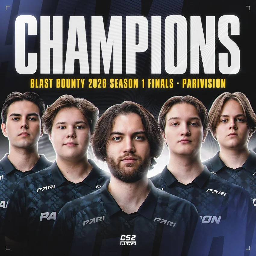 全知全能 天兵天降! PARIVISION夺得BLAST赏金赛S1总冠军