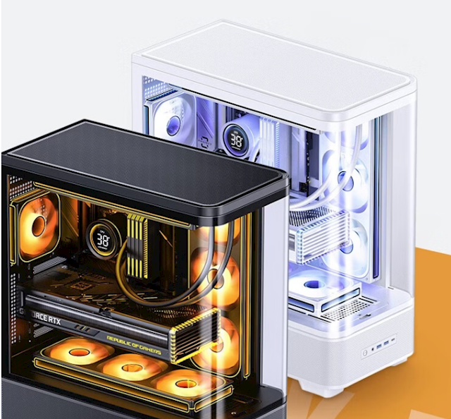 乔思伯TK-5机箱首发599元：双曲面一体弯折玻璃