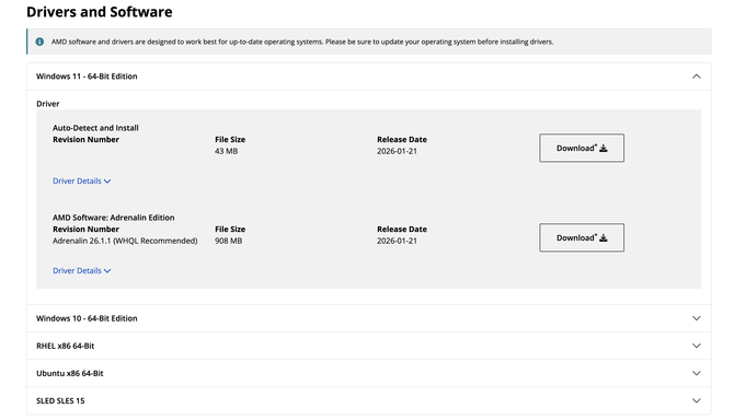 AMD推出可选择化的Adrenalin AI套件 简化Windows平台本地AI开发