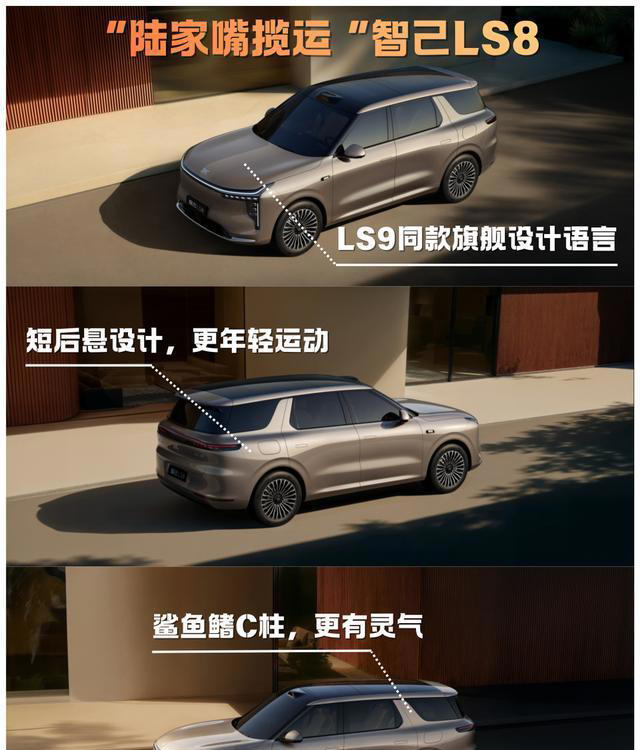 智己LS8明牌30万级价格，800V+激光雷达，今年买车必须等这台