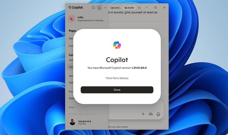 微软 Win11 新版 Copilot 测试：上线密码同步 + 内置浏览器
