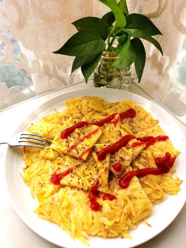 适合小朋友吃的土豆丝煎饼