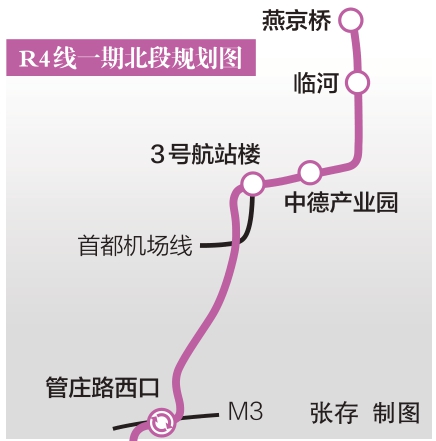 地铁R4线一期北段年内开工