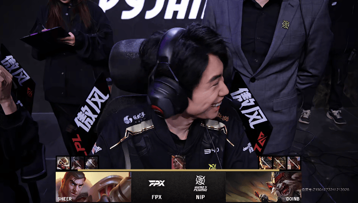 FPX solo NIP：绝地翻盘克烈王，Doinb缩圈后翻盘击杀Sheer