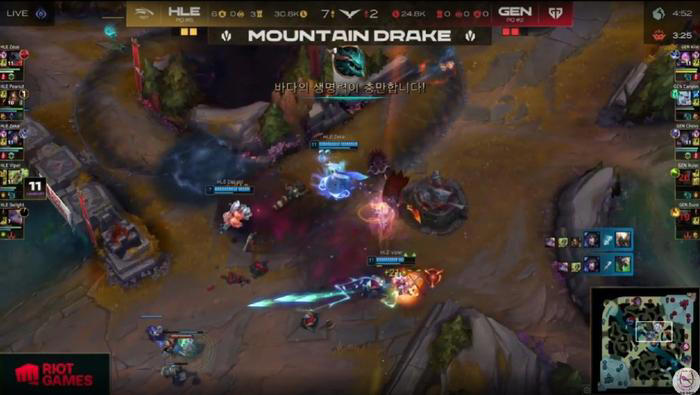 LOL：HLE击败GenG晋级胜决！