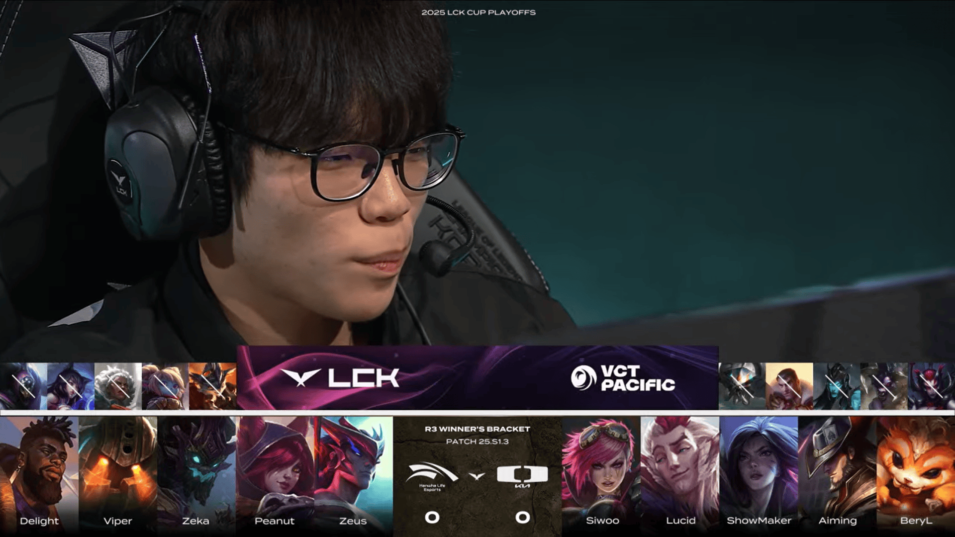 DK对阵HLE首局阵容：ShowMaker选出卡牌应对Zeka一抢永恩