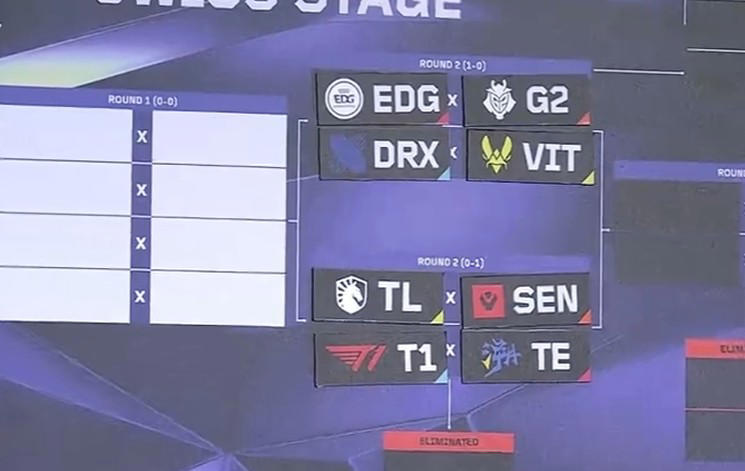 曼谷大师赛次轮：EDG迎战G2；TE溯生死局战T1