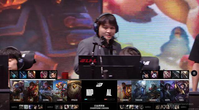 LPL激战！AL让二追三，Tarzan野区制胜3-2险胜NIP