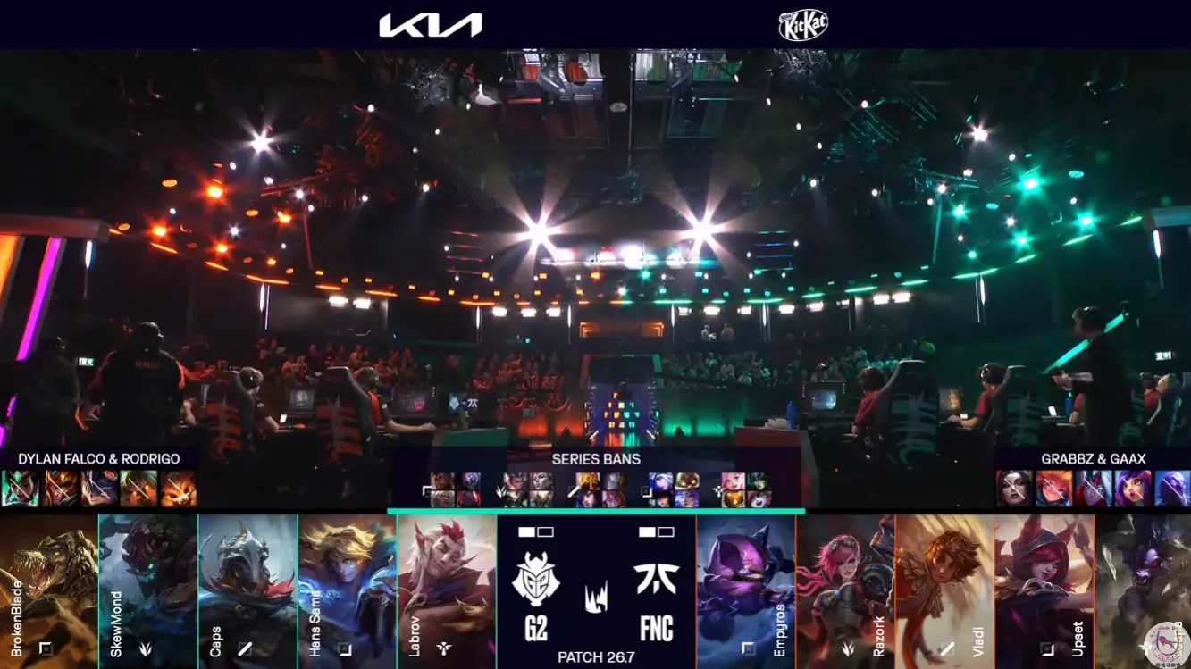 LEC：G2喜闻乐见回家发癫!欧洲2周比赛复刻第一赛段