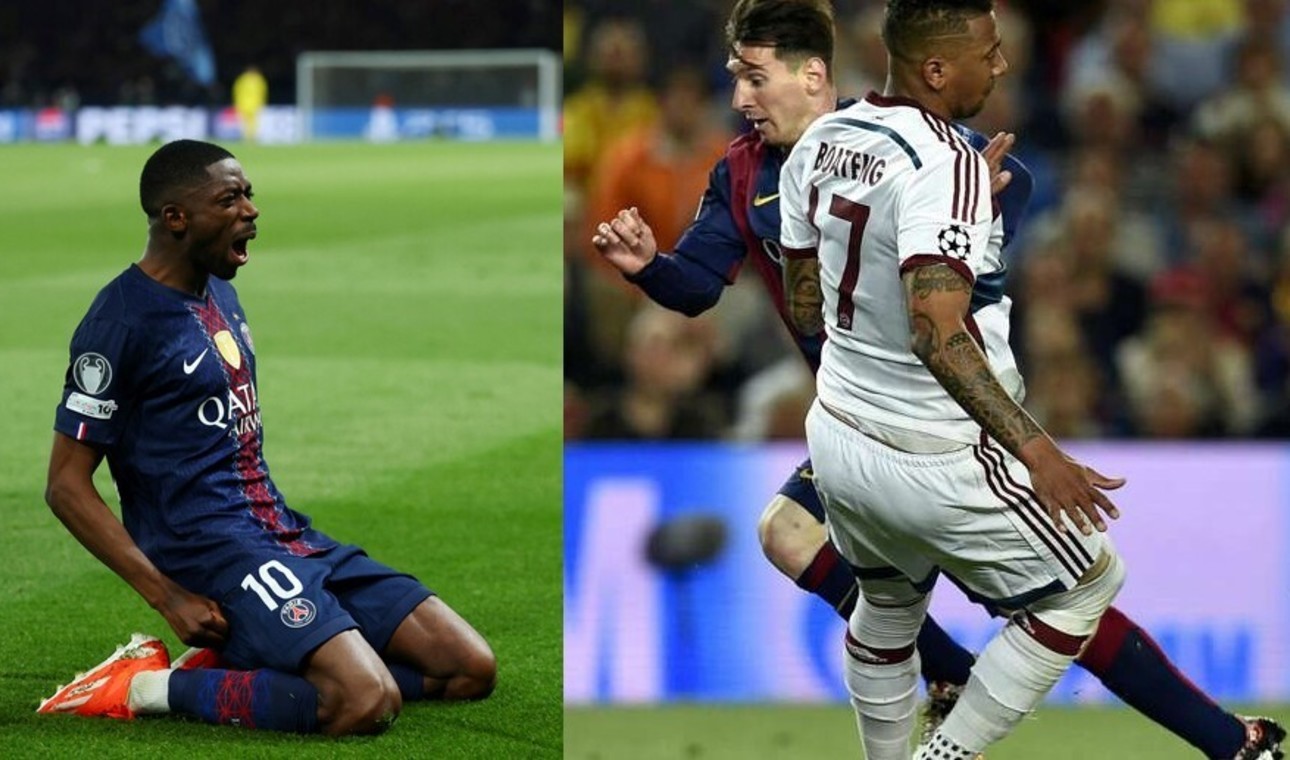 恩里克：登贝莱的表现让我想起了15年梅西对阵拜仁的那场比赛