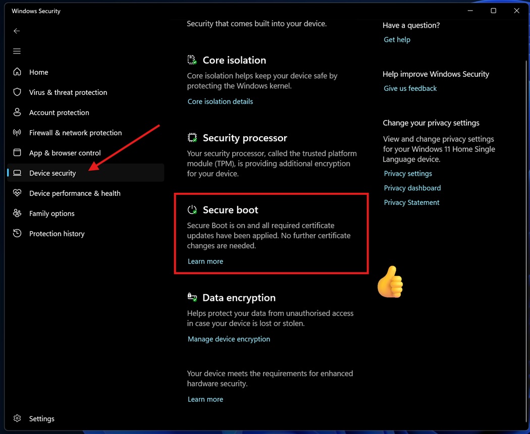 Windows 11四月更新新增Secure Boot证书状态显示