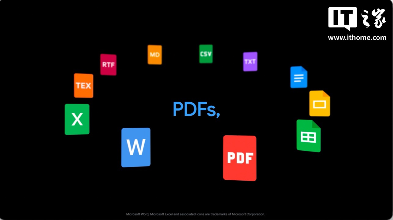 谷歌：Gemini 应用可直接生成并下载 PDF、Word、Excel 等文件