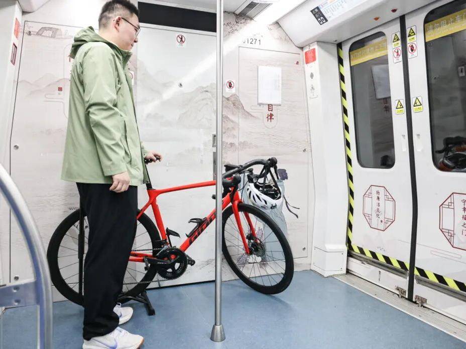 5月1日起，常州自行车可以“坐”地铁了!