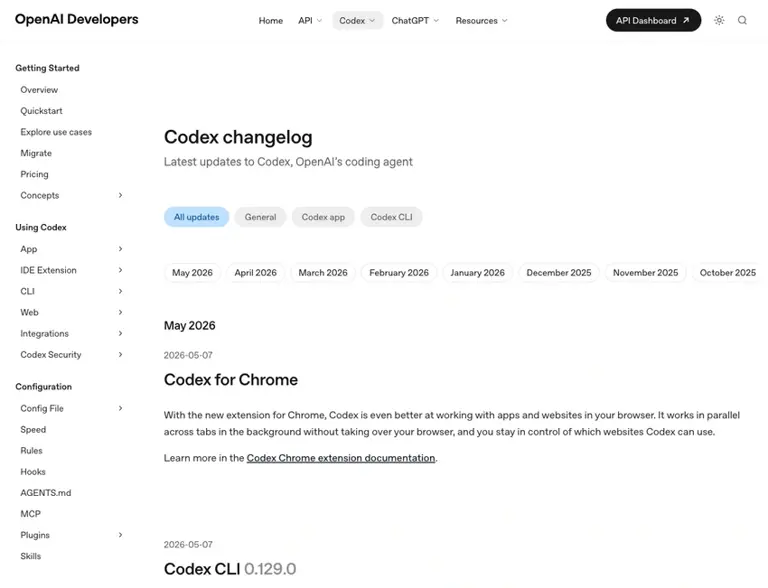 Codex 新增 Chrome 直接操作能力