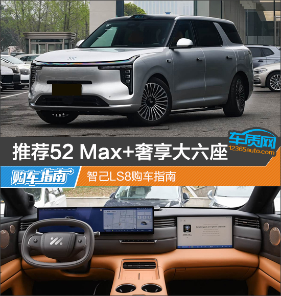 推荐52 Max+奢享大六座 智己LS8购车指南