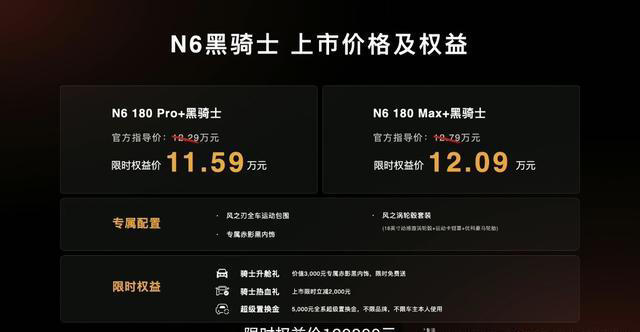 日产N6／N7骑士版来了，运动感拉满