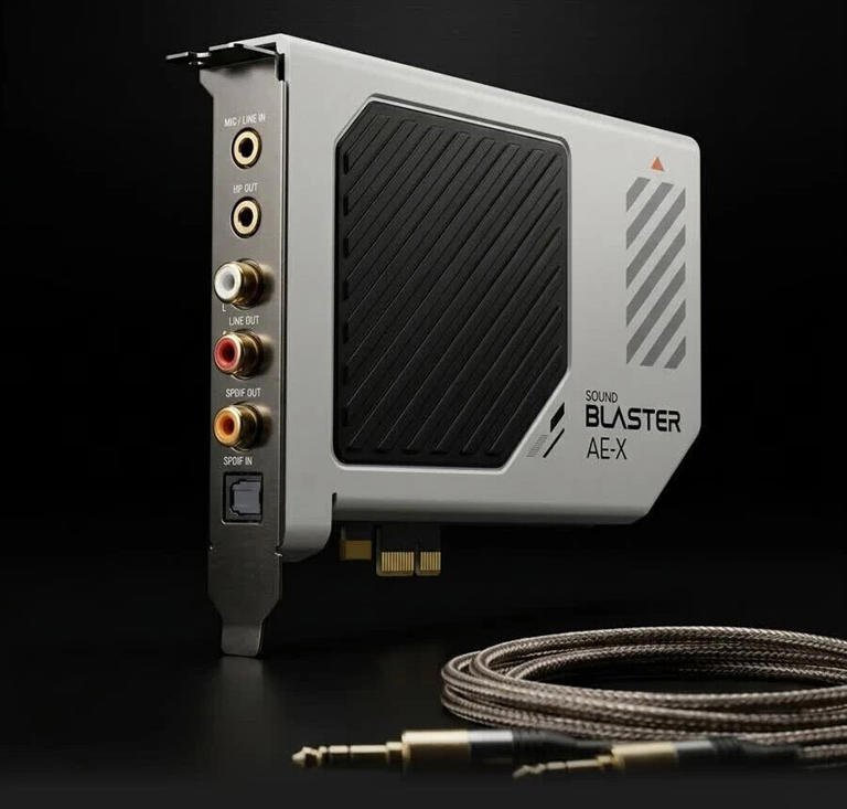 创新发布 Sound Blaster AE-X 高端 PCIe 声卡